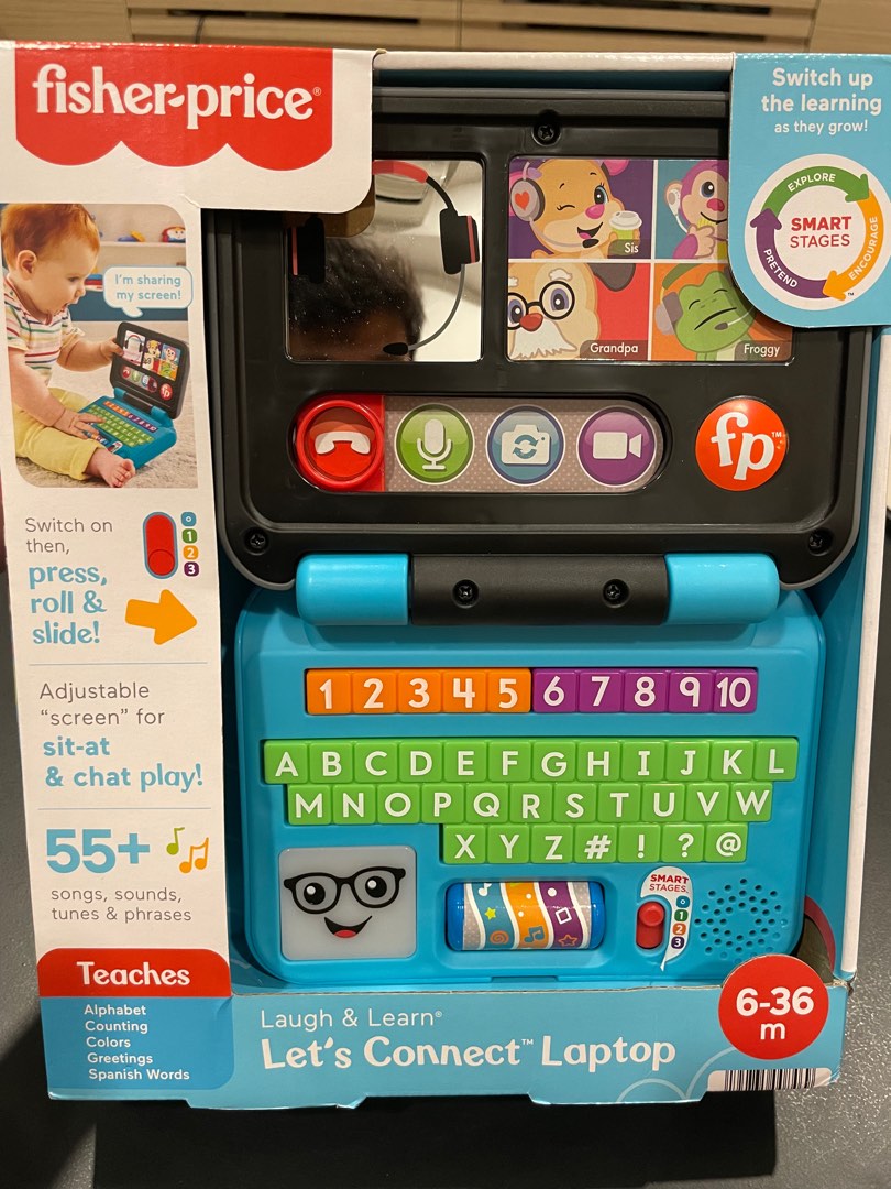 BRAND NEW Fisher-Price Let’s Connect Laptop, Hobbies & Toys, Toys ...