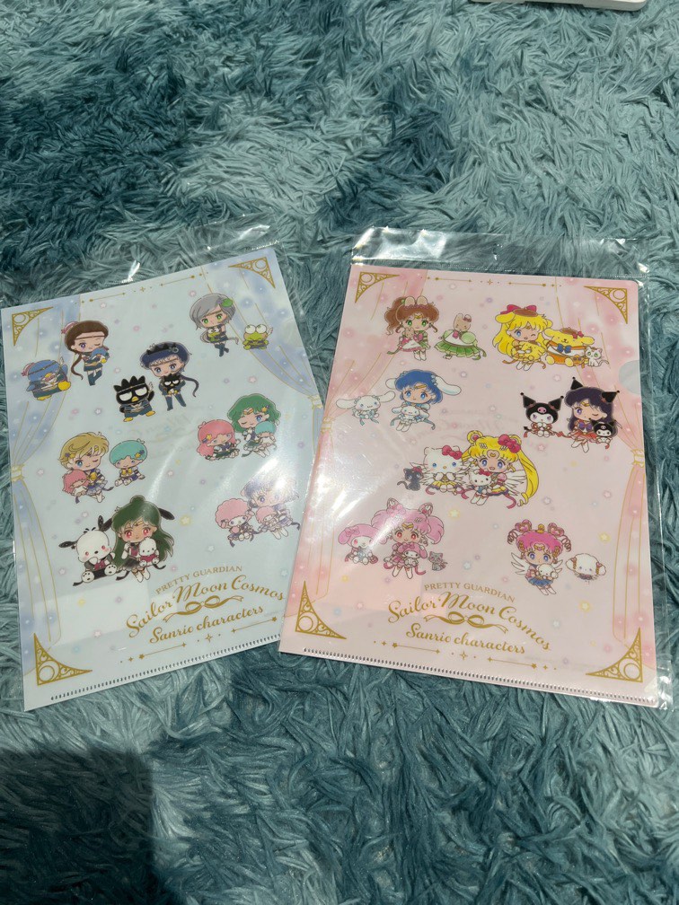 Brand New Sanrio Sailormoon Cosmos A4 File, Hobbies & Toys, Memorabilia ...