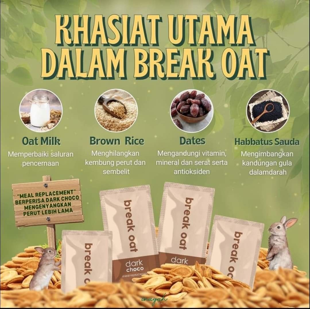 Break oat, Health & Nutrition, Health Supplements, Vitamins ...