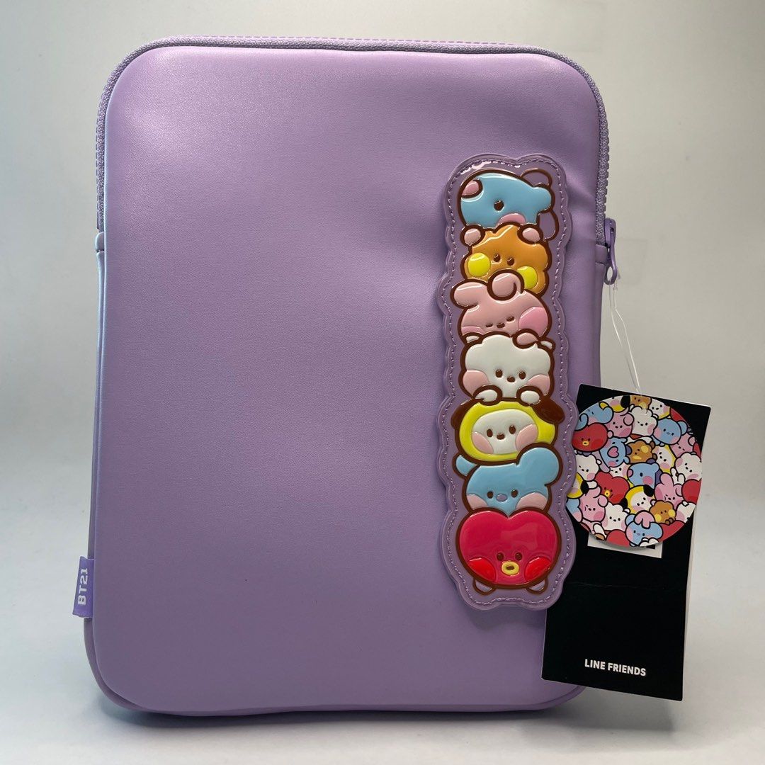 BT21 BTS Tablet iPad Pouch, Hobbies & Toys, Memorabilia & Collectibles ...