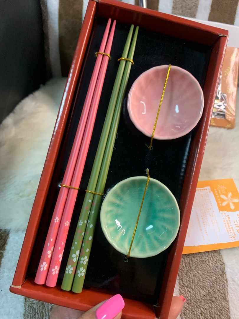 Bundle bnew japan chopstick set, Furniture & Home Living, Kitchenware ...