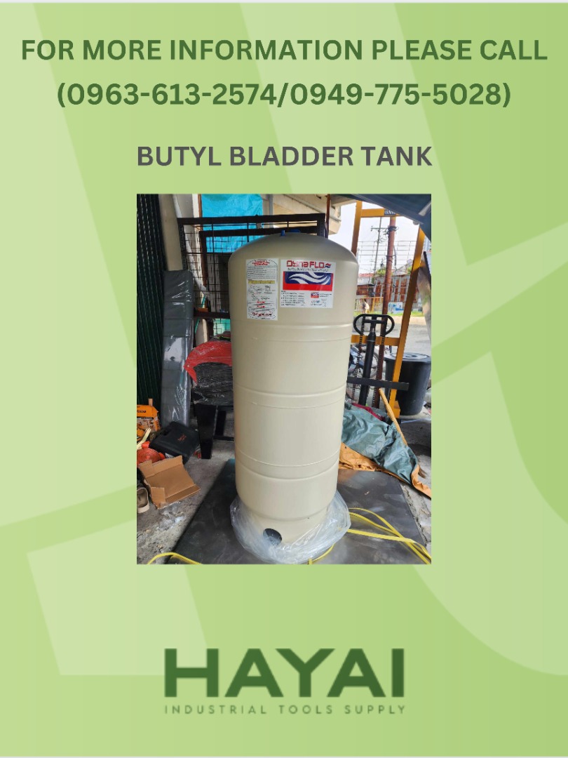BUTYL BLADDER TANK, Commercial & Industrial, Construction Tools ...