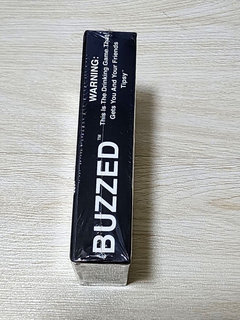 Buzzed Drinking Card Game, Hobbies & Toys, Toys & Games on Carousell