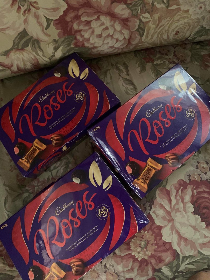 Cadbury Roses, Food & Drinks, Other Food & Drinks on Carousell
