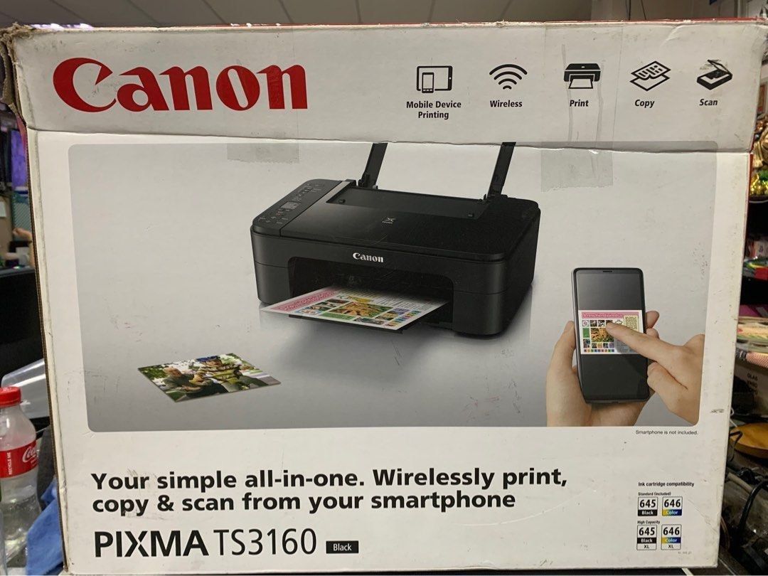 Canon Pixma TS3160 Printer -220volts, Computers & Tech, Printers ...