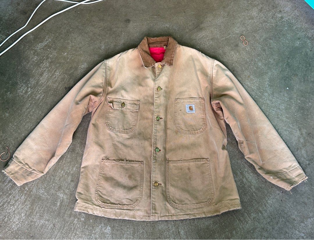 Carhartt Chore Coat detroit jacket, Men's Fashion, Coats, Jackets and ...