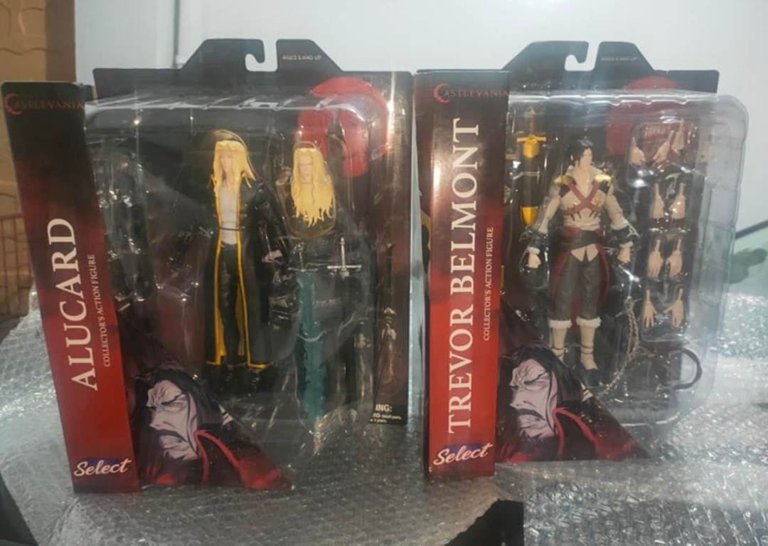 Castlevania Netflix Alucard and Trevor from Diamond Select (EXCLUSIVE ...