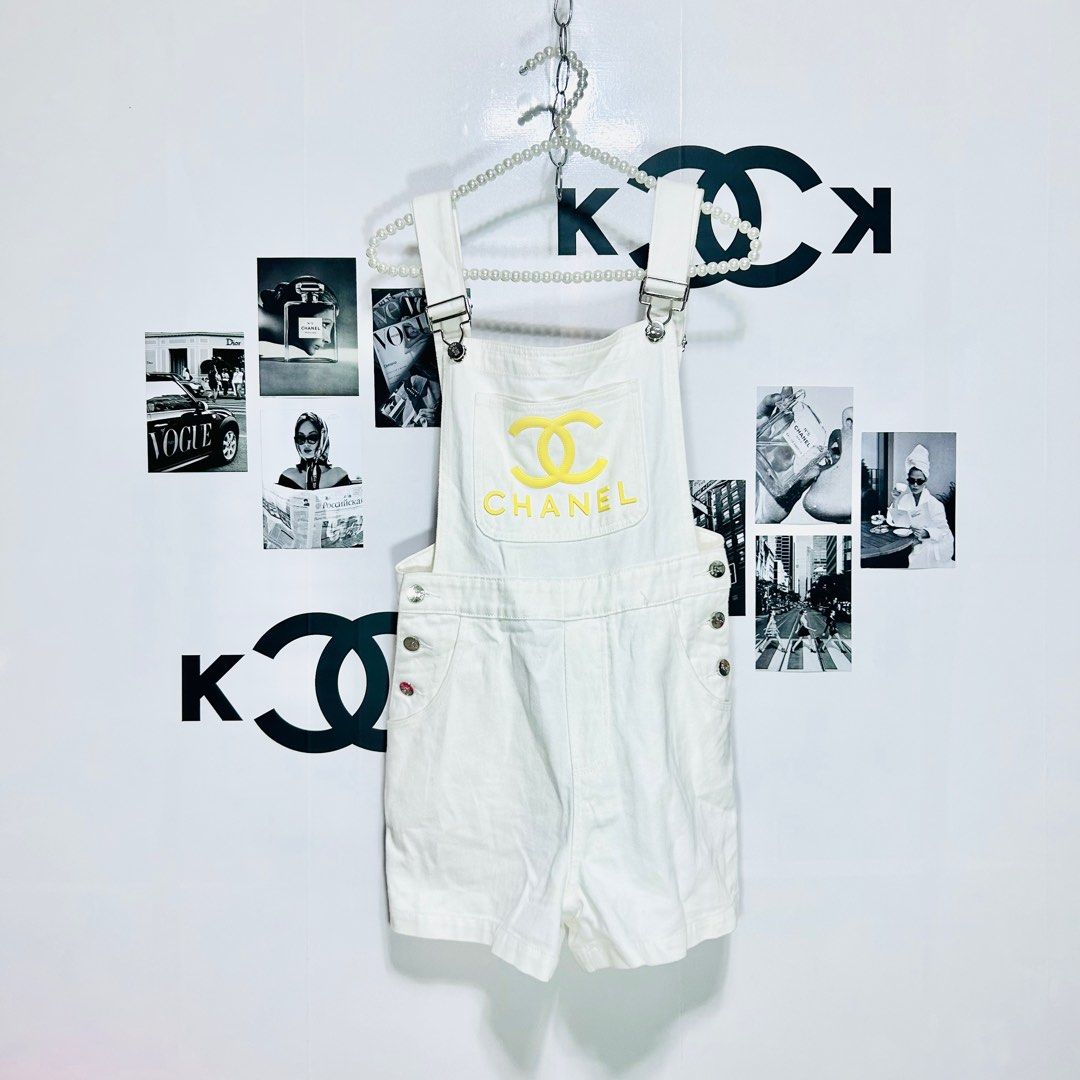 Chanel romper, Luxury, Apparel on Carousell
