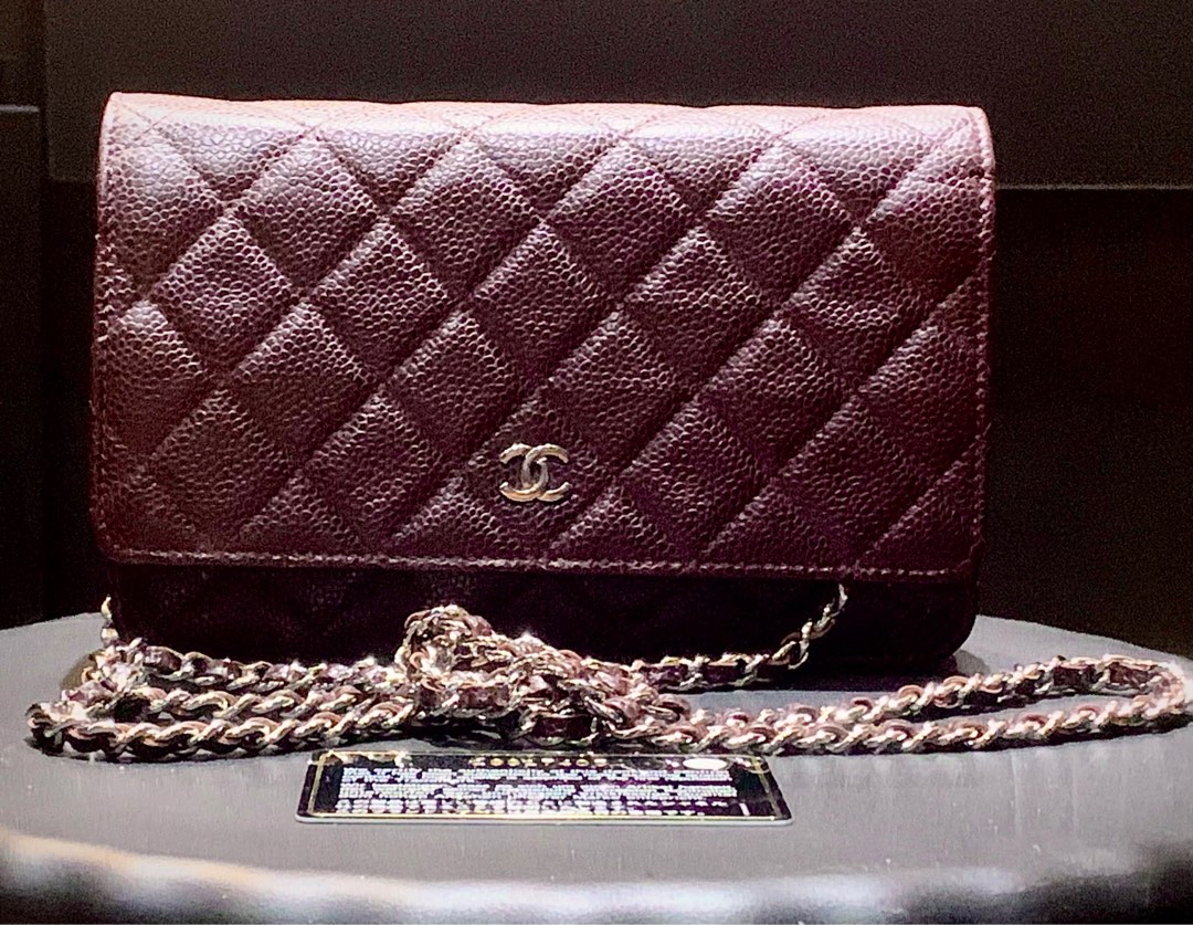 Chanel WOC wallet on chain, Luxury, Bags & Wallets on Carousell