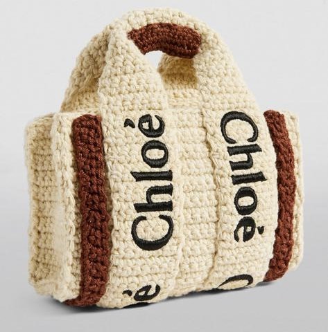 Chloe Woody Mini Crochet with Receipt, Women's Fashion, Bags & Wallets ...