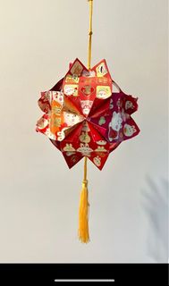 3 pcs "mini 8" cny decoration / cny lantern using red packet / ang pow ...