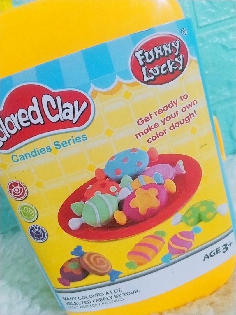 Colored Clay Candies Series (Mini Trolley), Babies & Kids, Infant ...