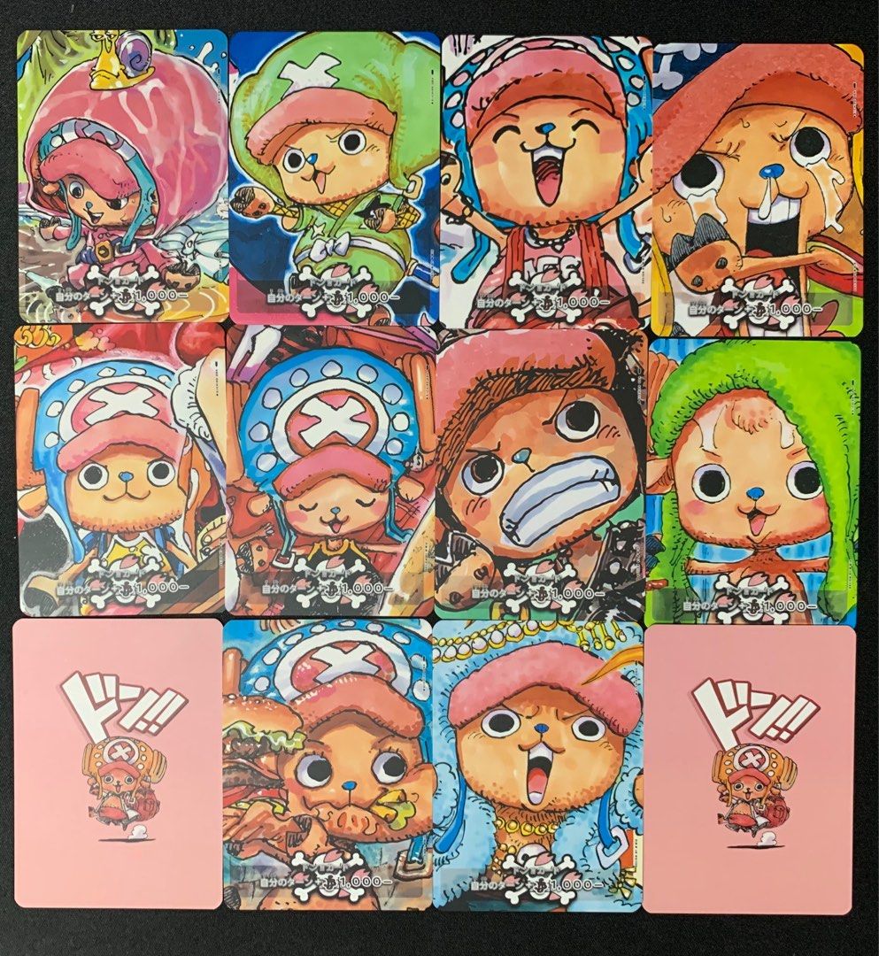 [PO] Colored Manga Chopper DON!! | Personal Custom DON | One Piece TCG ...