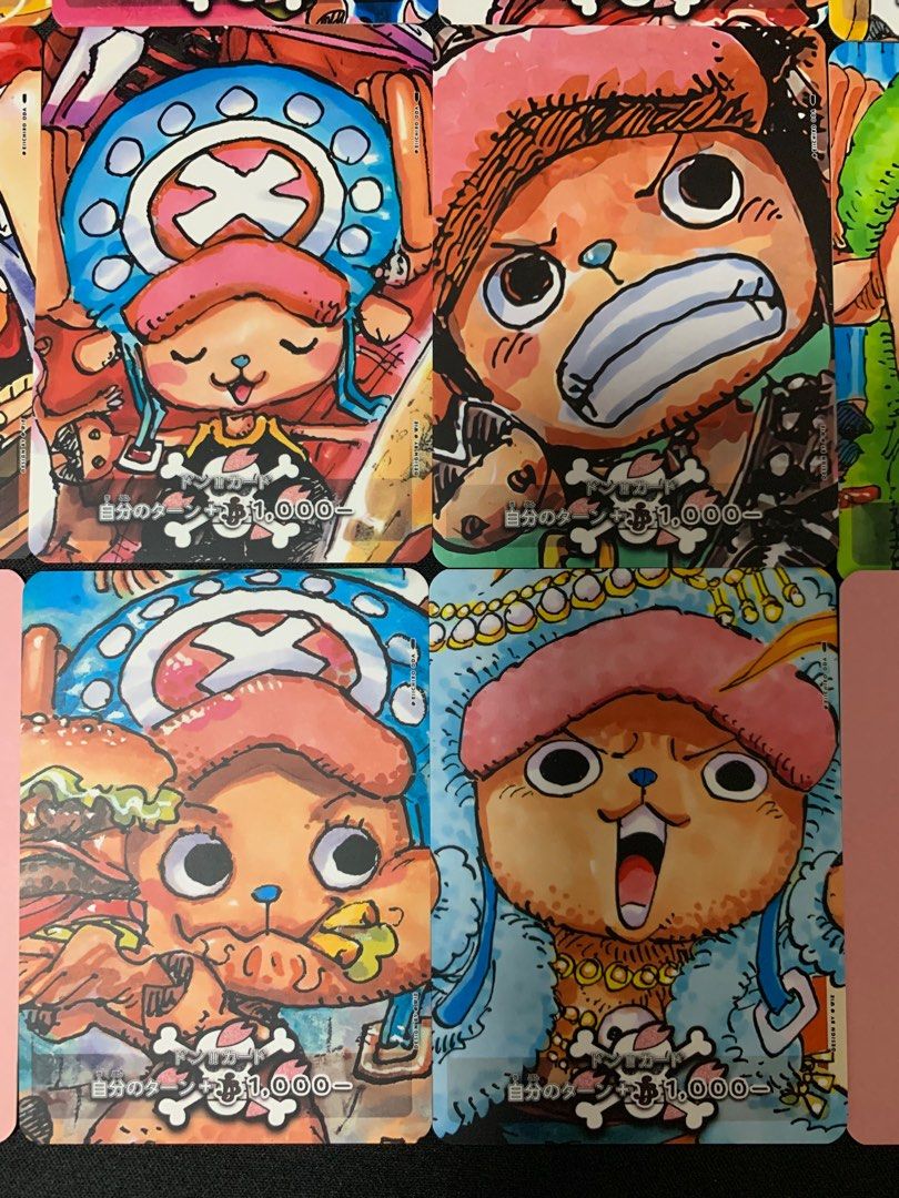 [PO] Colored Manga Chopper DON!! | Personal Custom DON | One Piece TCG ...