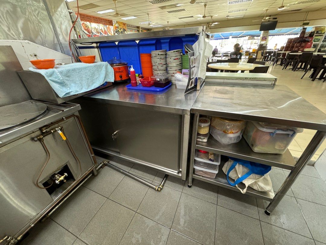 Commercial kitchen stall counter, TV & Home Appliances, Kitchen ...