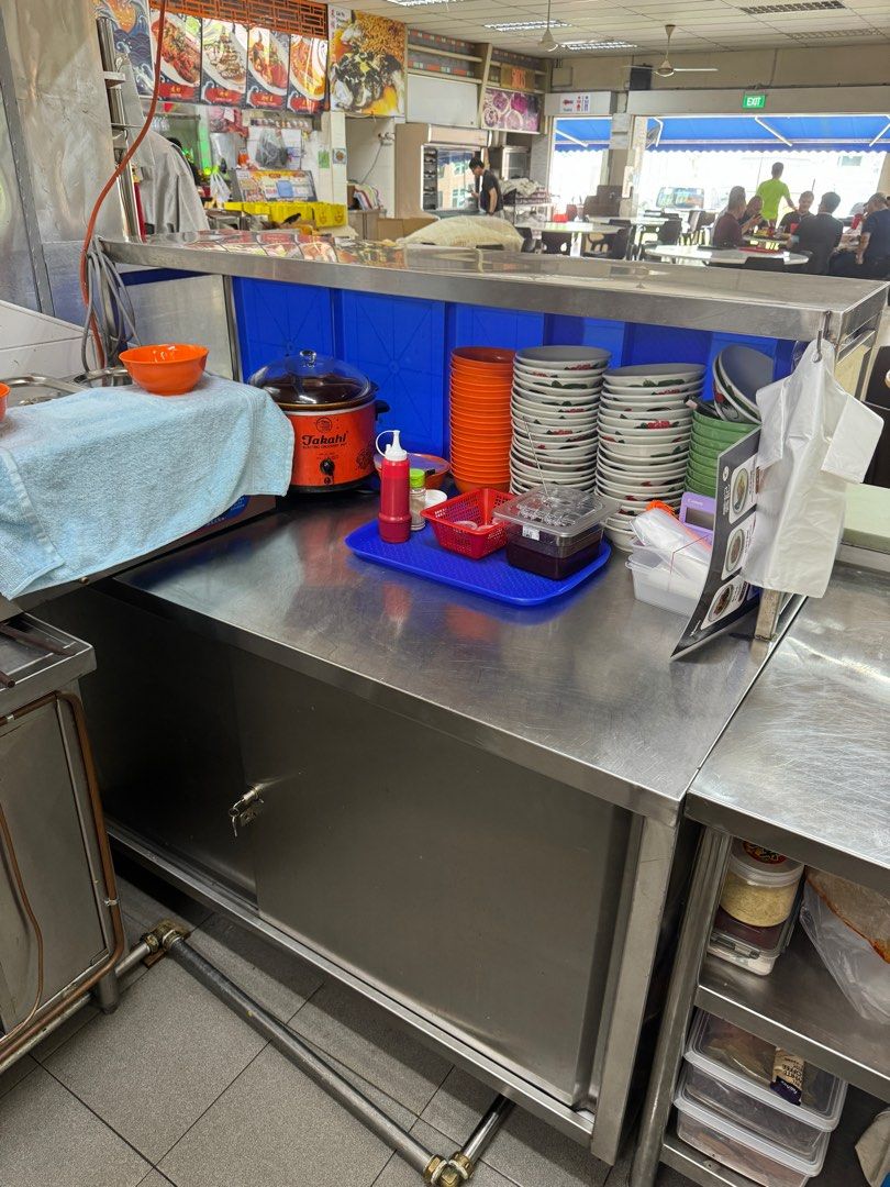 Commercial kitchen stall counter, TV & Home Appliances, Kitchen ...