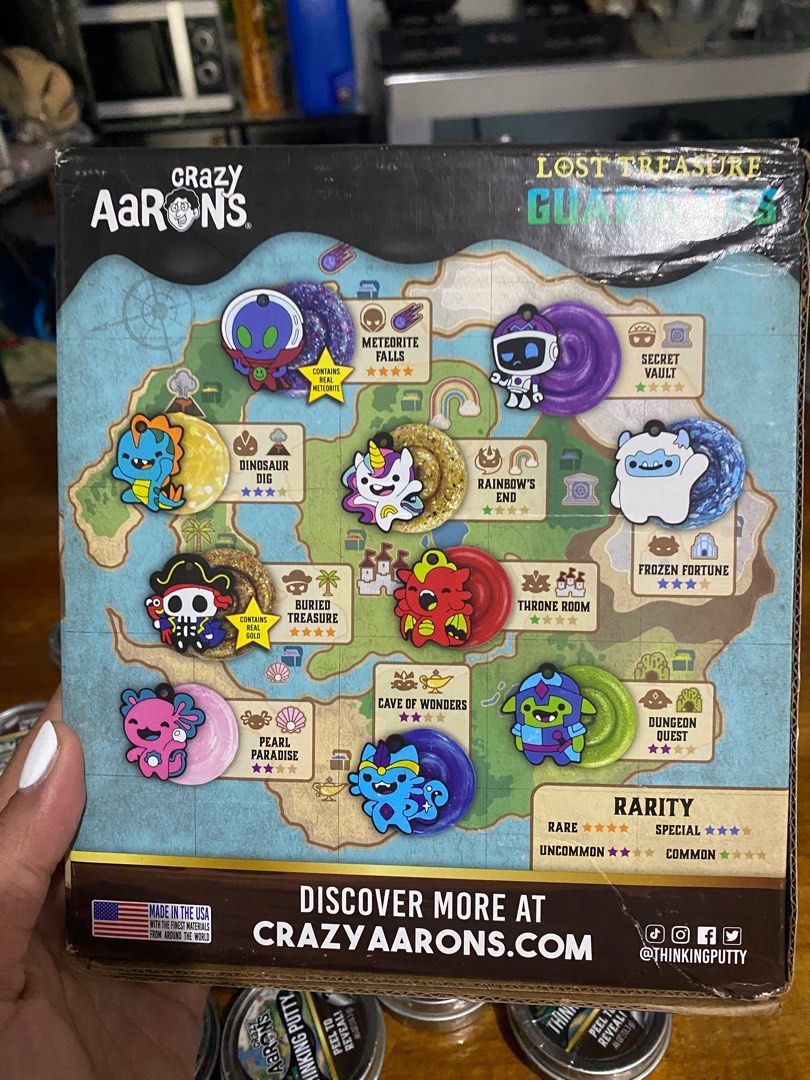 CRAZY AARONS - LOST TREASURE GUARDIANS - COLLECTIBLES, Hobbies & Toys ...