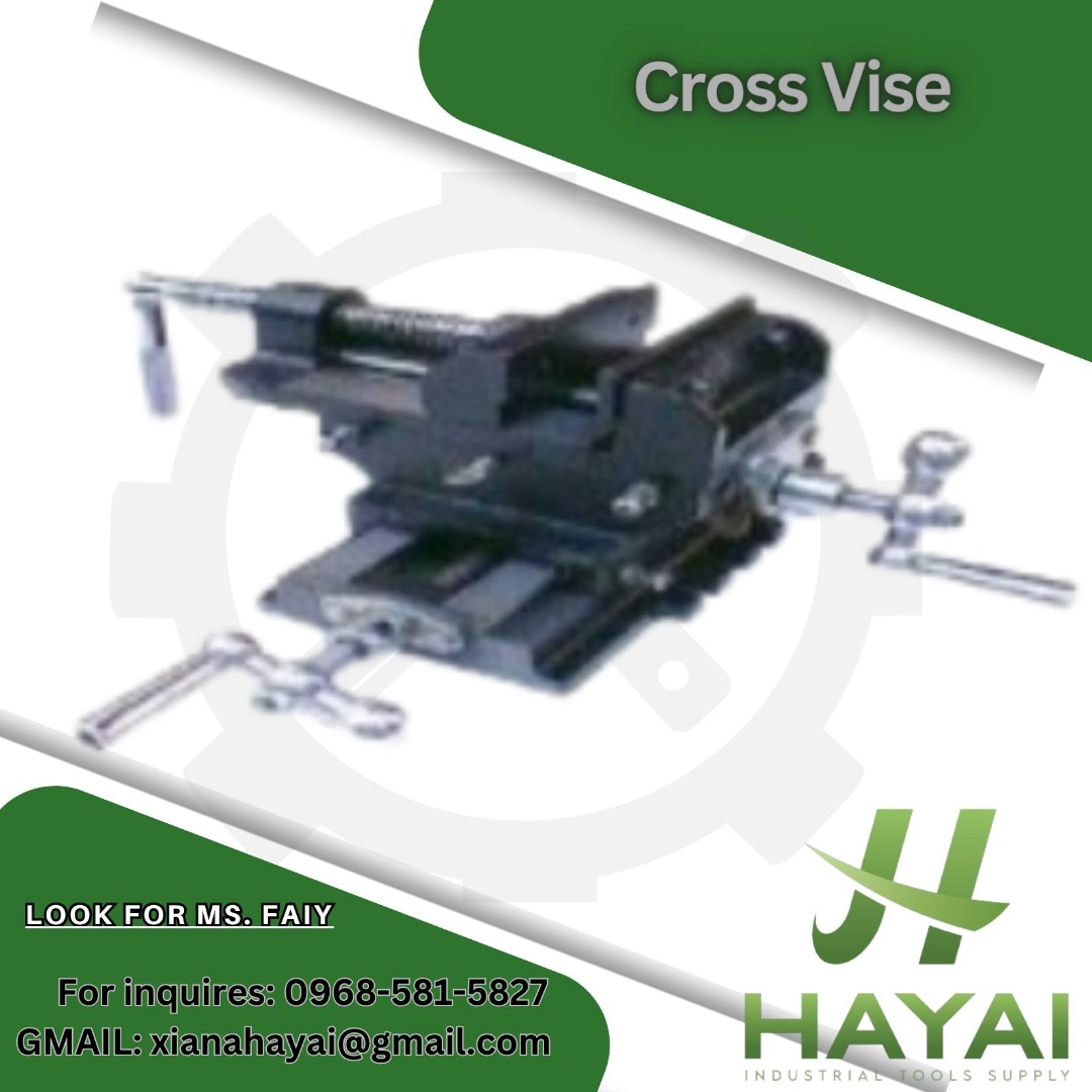 Cross Vise, Commercial & Industrial, Construction Tools & Equipment on Carousell