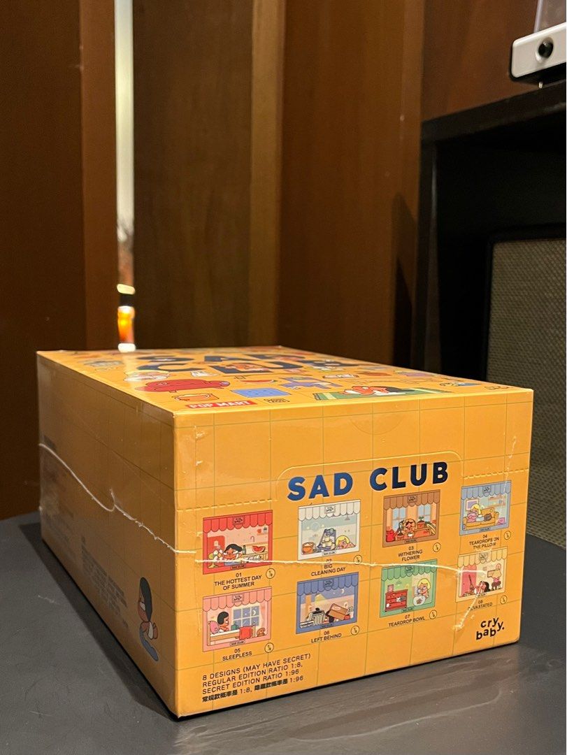 CRYBABY Sad Club Scene Sets, Hobbies & Toys, Toys & Games on Carousell