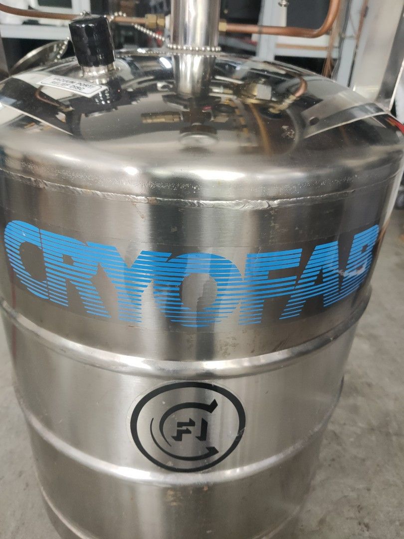 Cryofab CFP 50 CFPB50 Nitrogen Tank/ Cryogenic Tank for sale @ $1500 ...