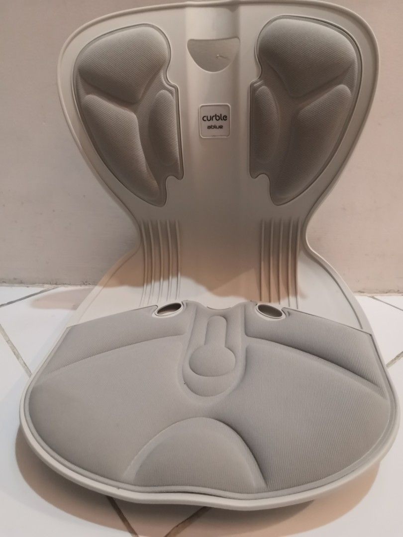 Curble chair comfy posture corrector chair, Furniture & Home Living ...