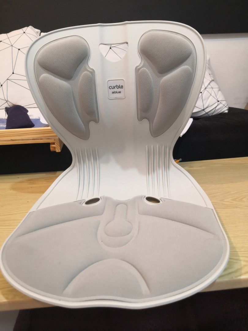 Curble chair comfy posture corrector chair, Furniture & Home Living ...