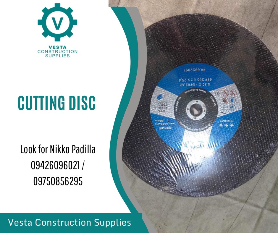 Cut off disc, Commercial & Industrial, Construction Tools & Equipment ...