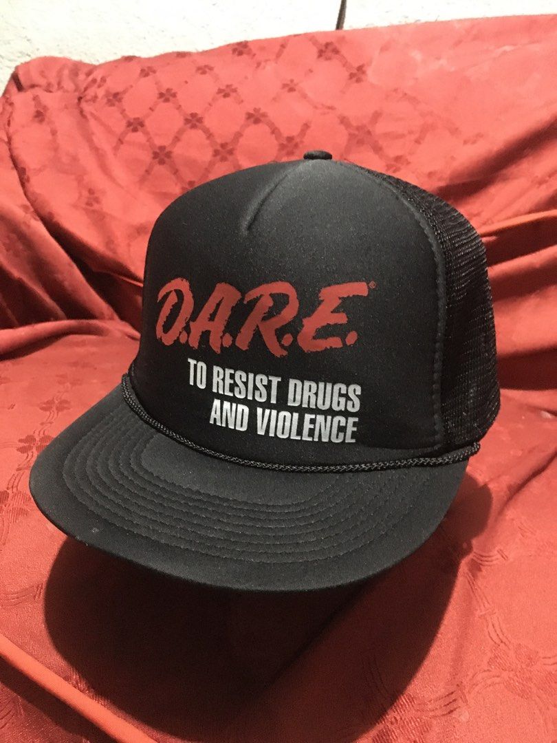 D.A.R.E rare vintage cap, Men's Fashion, Watches & Accessories, Caps ...