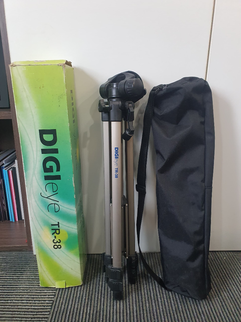 DIGIEye TR-38 Camera Tripod, Photography, Photography Accessories ...