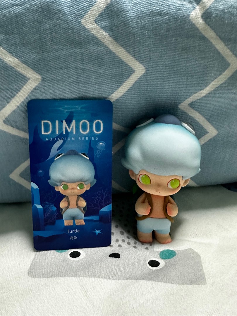 Dimoo aquarium series (turtle), Hobbies & Toys, Toys & Games on Carousell