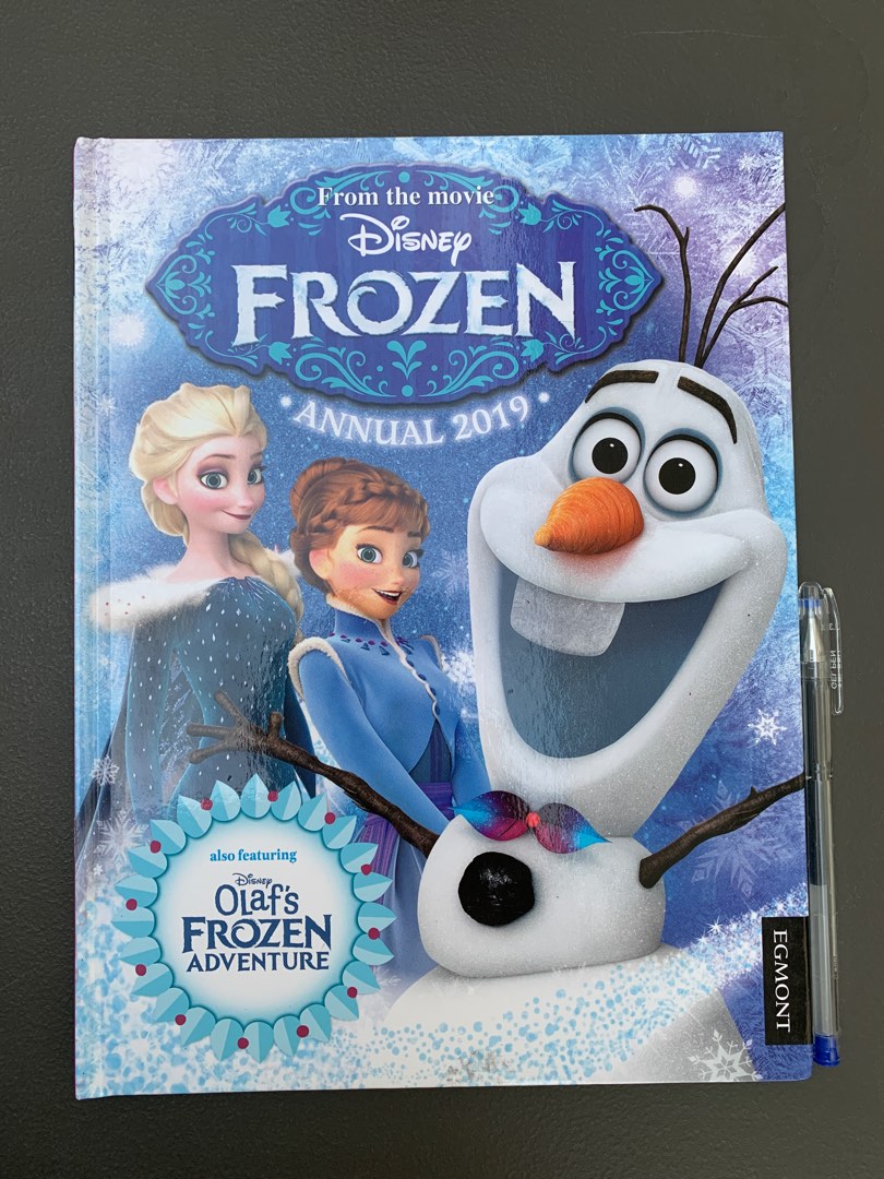 Disney Frozen Annual 2019 activity book, Hobbies & Toys, Books ...