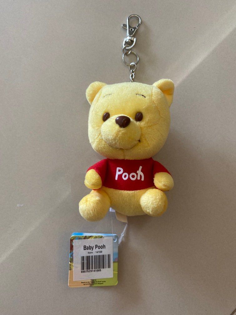 Disney Winnie The Pooh Keychains/Barney (authentic), Hobbies & Toys ...