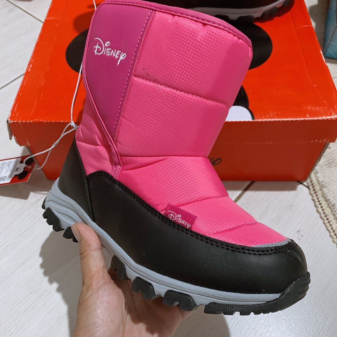 Disney Winter Boots, Babies & Kids, Babies & Kids Fashion on Carousell