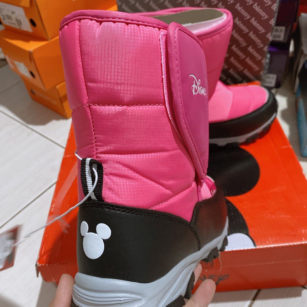 Disney Winter Boots, Babies & Kids, Babies & Kids Fashion on Carousell