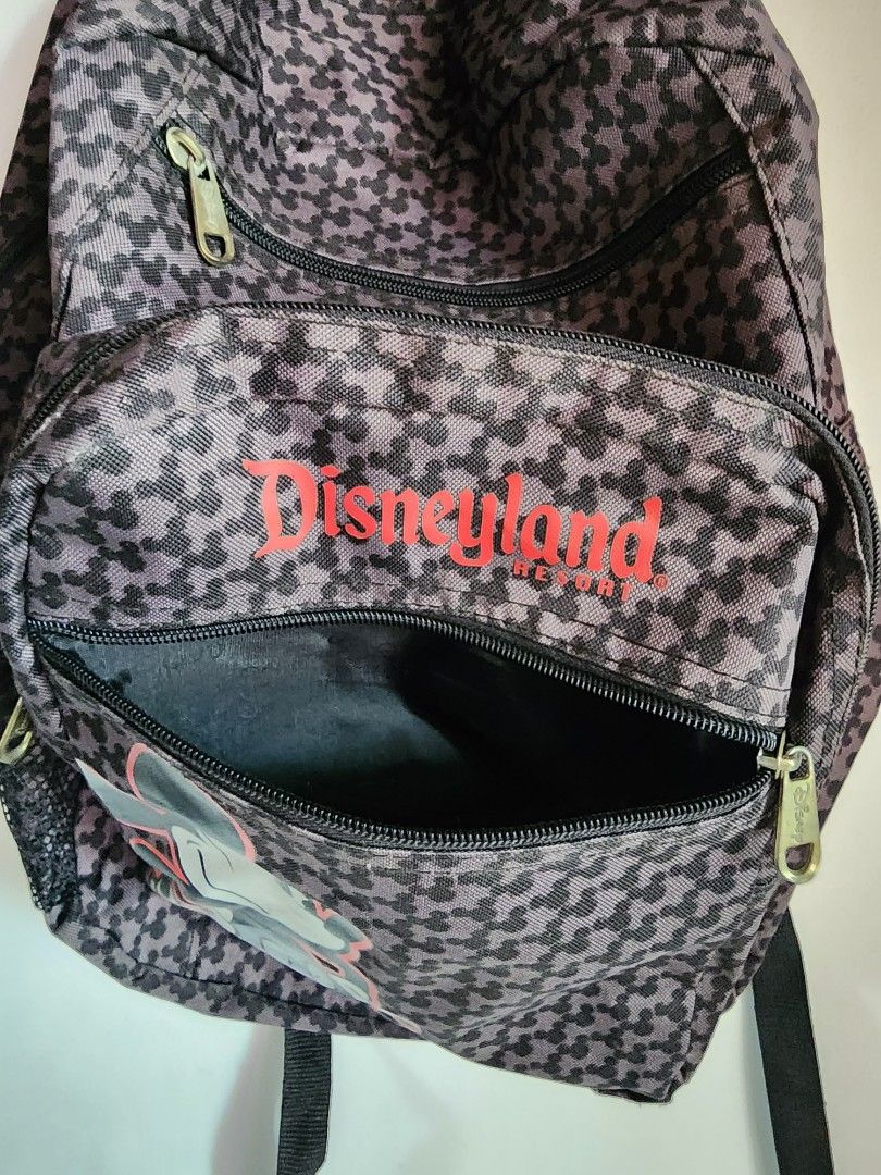 Disneyland Backpack Black, Women's Fashion, Bags & Wallets, Backpacks ...