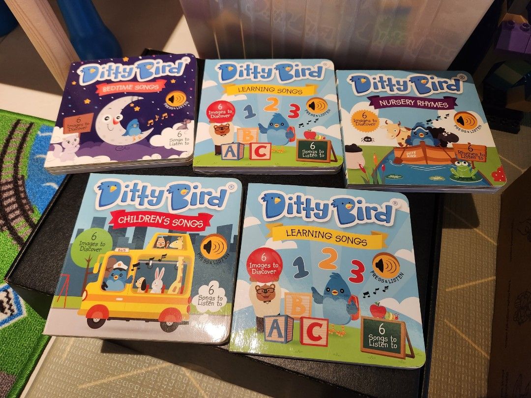 Ditty Bird music books, Babies & Kids, Infant Playtime on Carousell