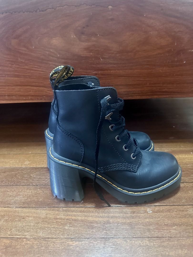 Doc Marten's Heeled Jesy Boots, Women's Fashion, Footwear, Boots on Carousell