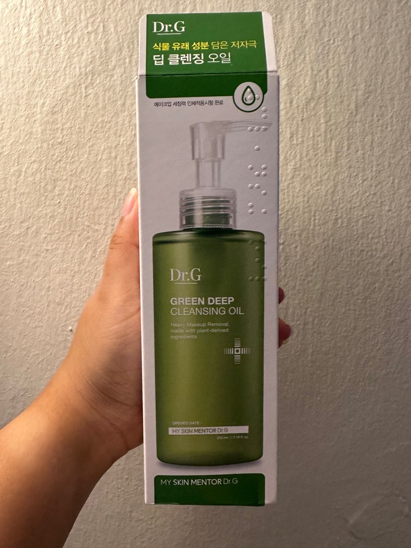 Dr G Cleansing Oil, Beauty & Personal Care, Face, Face Care on Carousell