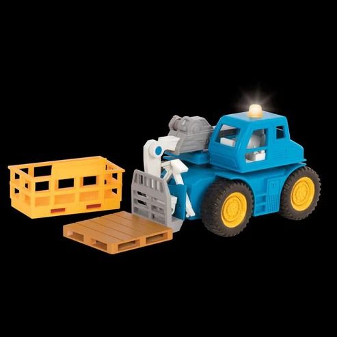 [Driven by Battat] Micro Series Telehandler with Realistic Lights ...