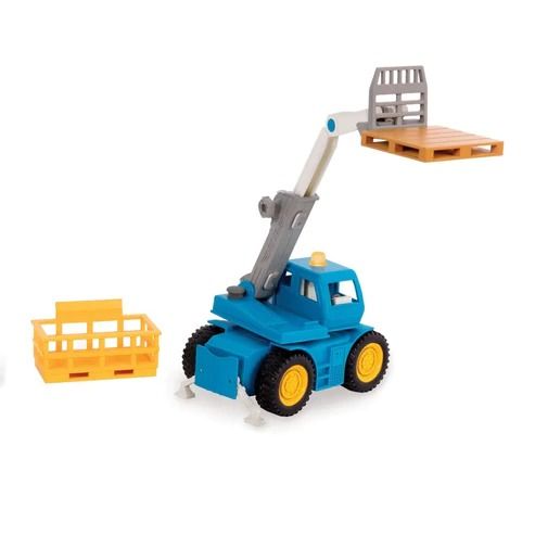 [Driven by Battat] Micro Series Telehandler with Realistic Lights & Sounds, Hobbies & Toys, Toys ...