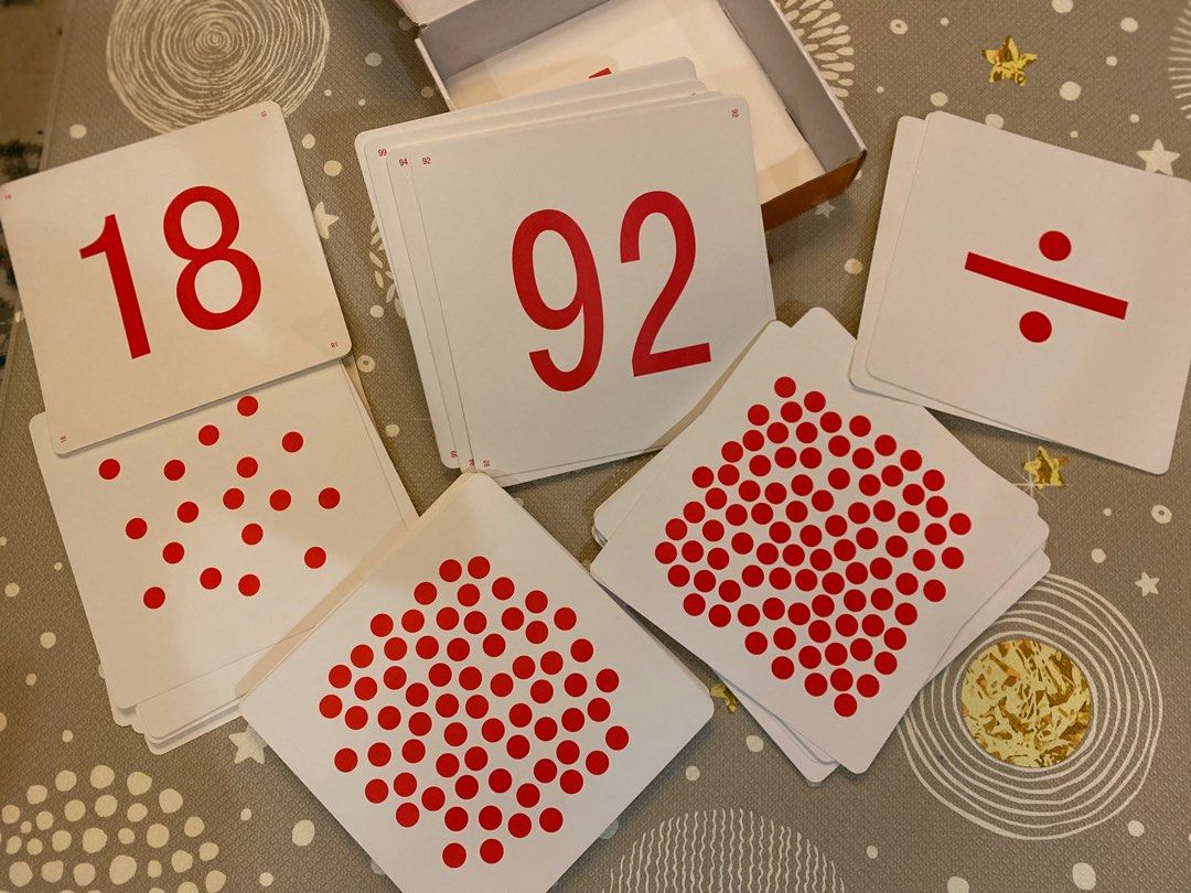 Early Childhood Math Red Dot Flashcards, Hobbies & Toys, Stationery ...
