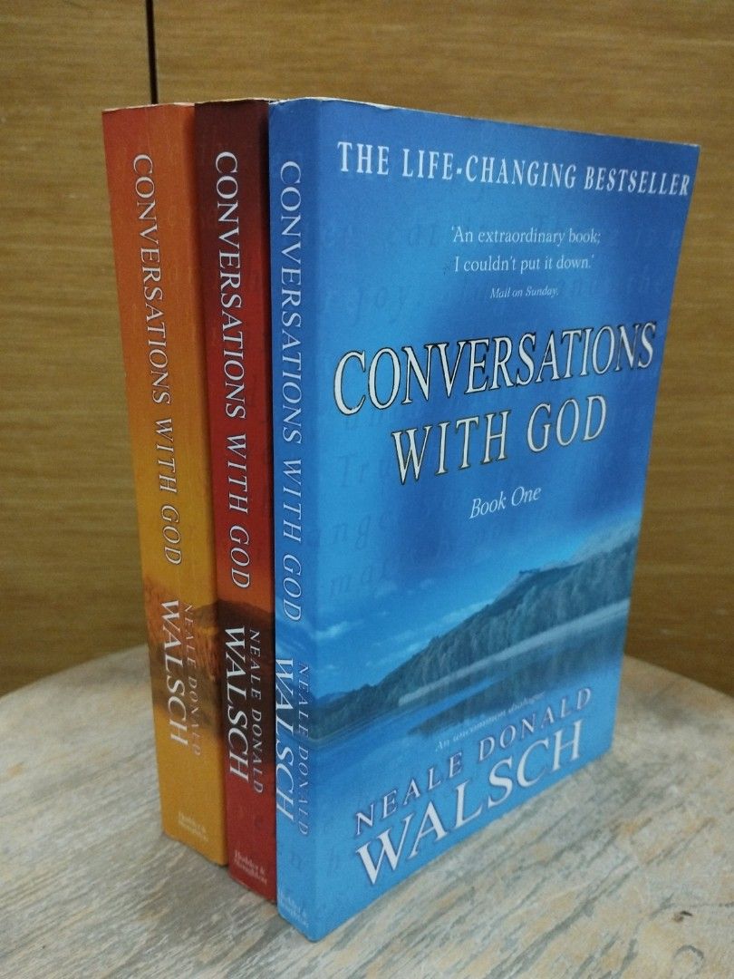 (ENG) Conversations With God Book 1 , 2 , 3, Hobbies & Toys, Books ...