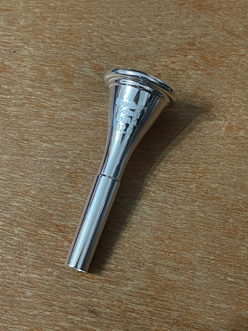 全新原廠Engelbert Schmid Digital French Horn Mouthpiece Model 12 圓號 法國號 吹嘴 ...