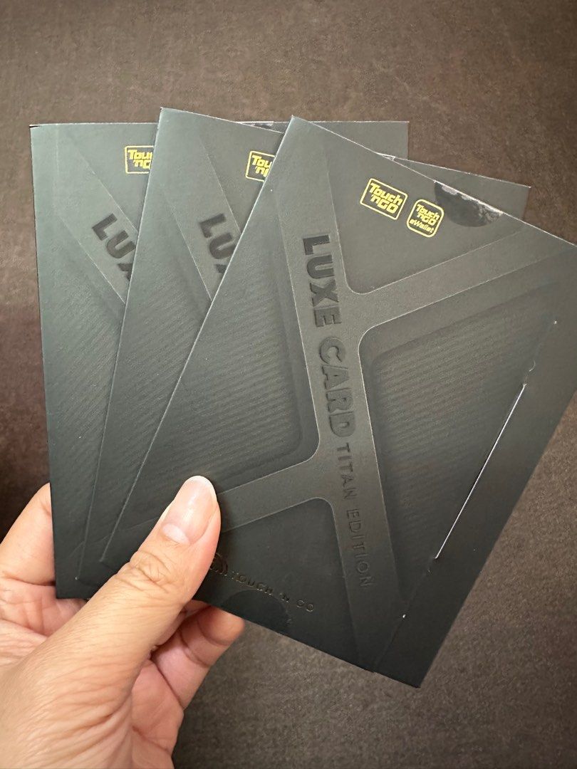 Enhanced Touch’n Go Card X Golden Black Limited Edition (NFC Card ...