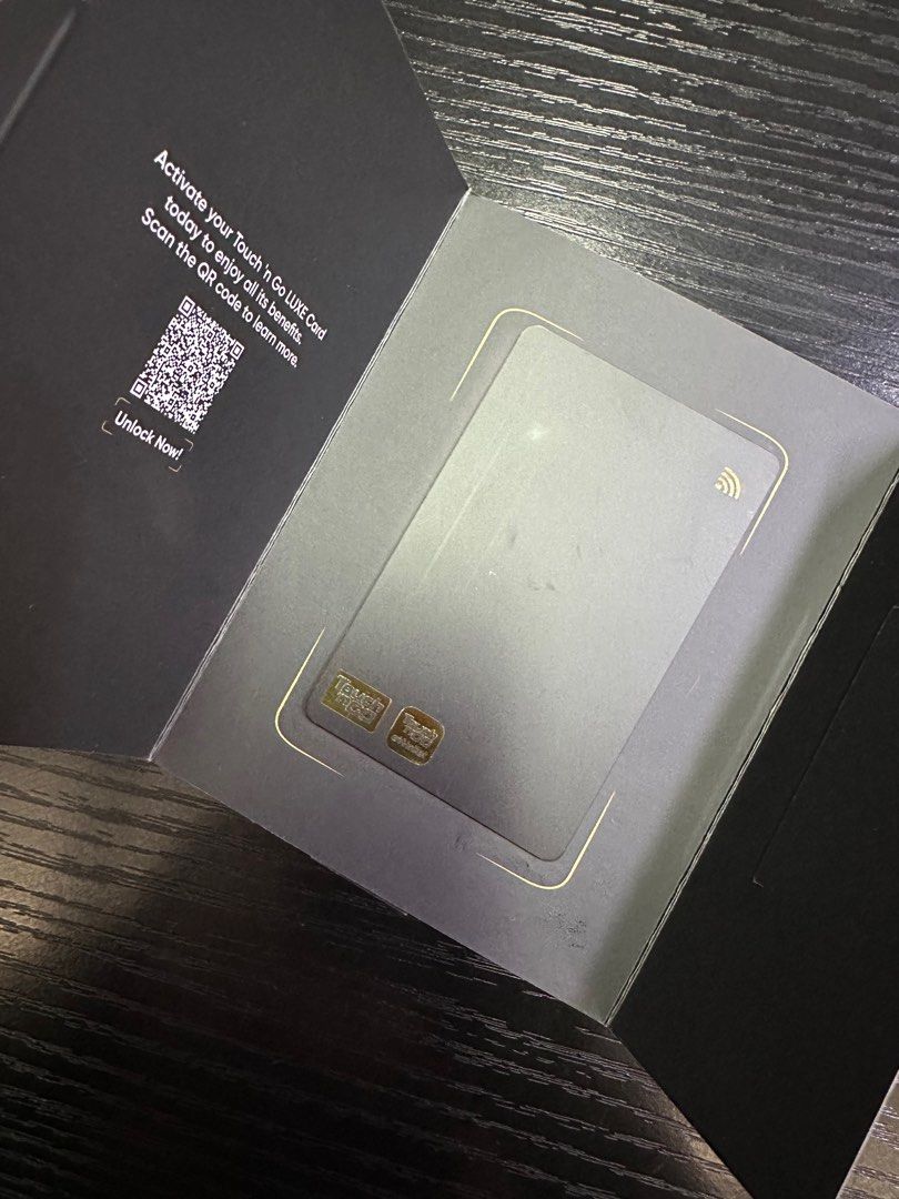 Enhanced Touch’n Go Card X Golden Black Limited Edition (NFC Card ...