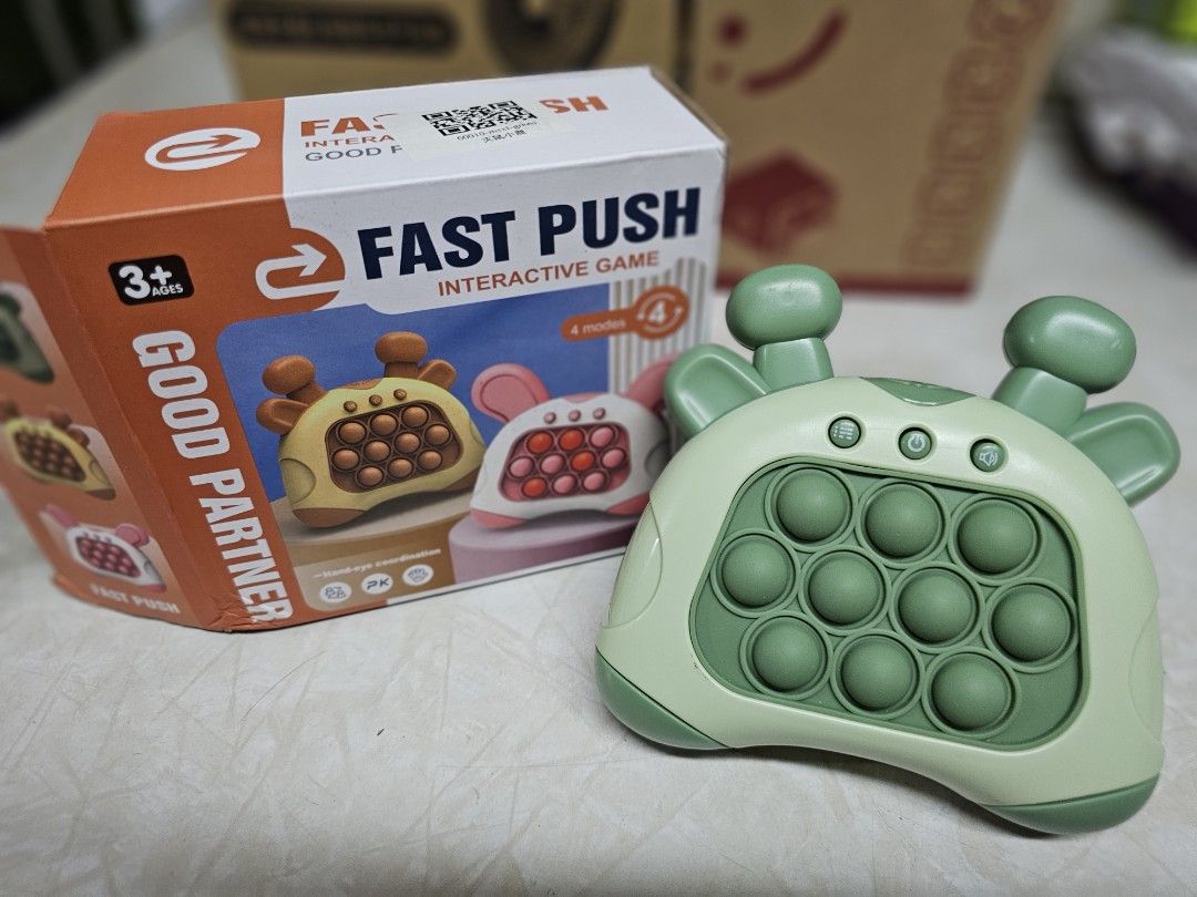 Fast Push interactive game, Hobbies & Toys, Toys & Games on Carousell