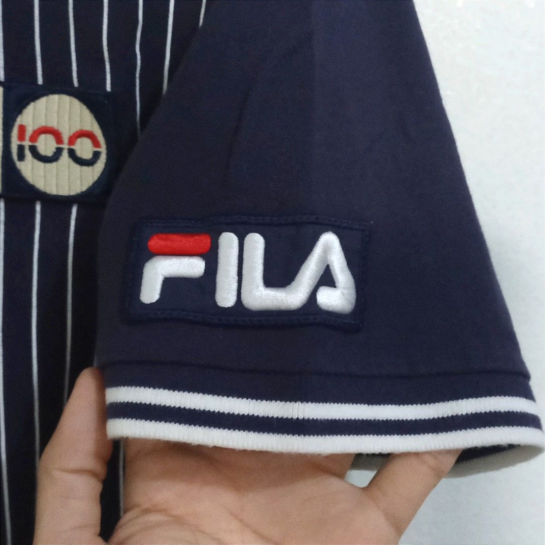 Fila 100 years tribute polo shirt men, Men's Fashion, Tops & Sets, Tshirts & Polo Shirts on ...