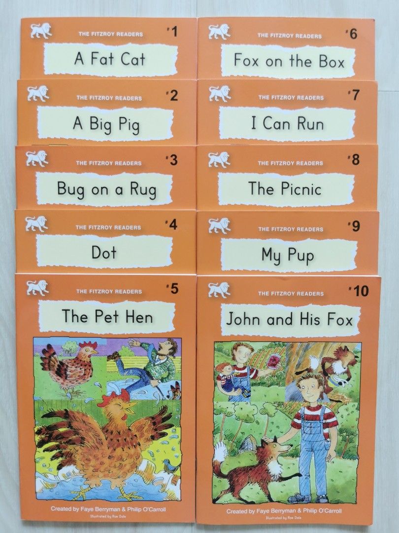 Fitzroy English Readers Book 1 to 10. Very good condition, Hobbies ...