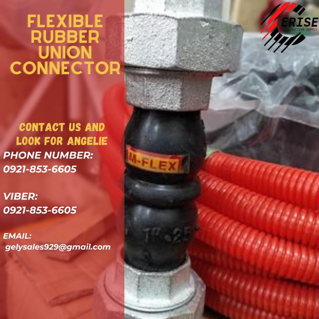 FLEXIBLE RUBBER UNION CONNECTOR, Commercial & Industrial, Construction ...