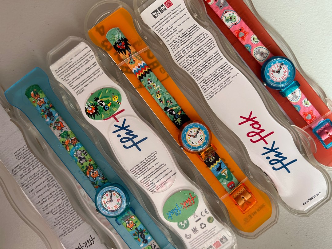 Flik Flak (Swatch) kids watch, Babies & Kids, Babies & Kids Fashion on ...